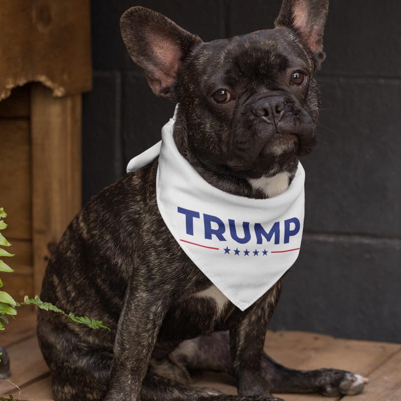Trump Dog Bandana - Etsy