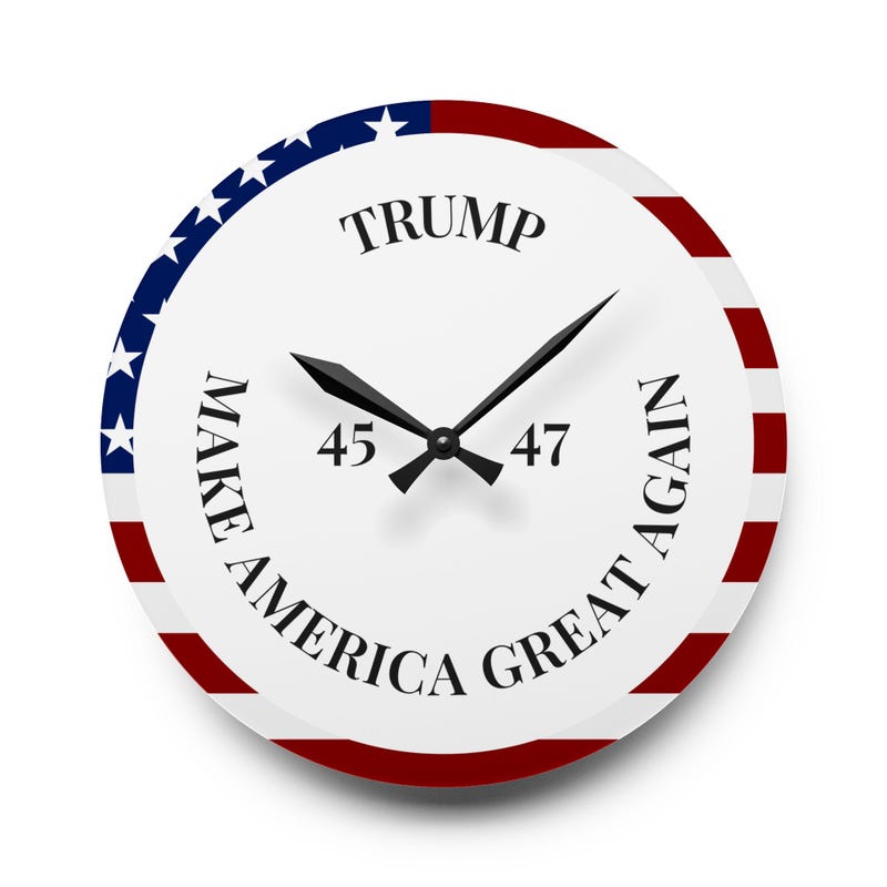Donald Trump Clock - Etsy