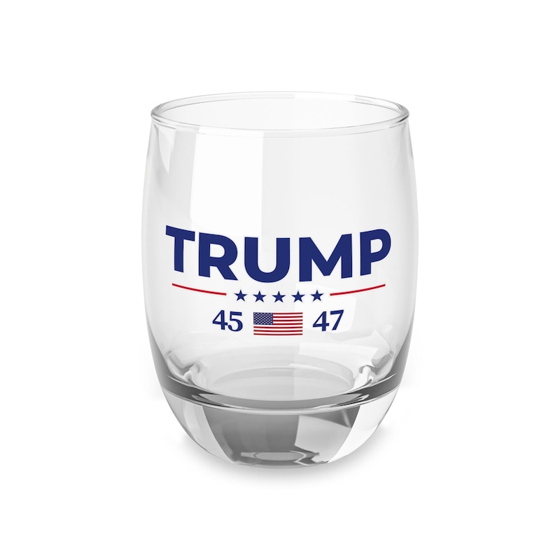 Trump 45 47 Whiskey Glass - Etsy