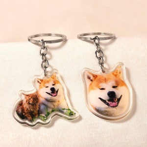 Personalized Acrylic Photo Keychain,custom Photo Keychain,logo Printing ...