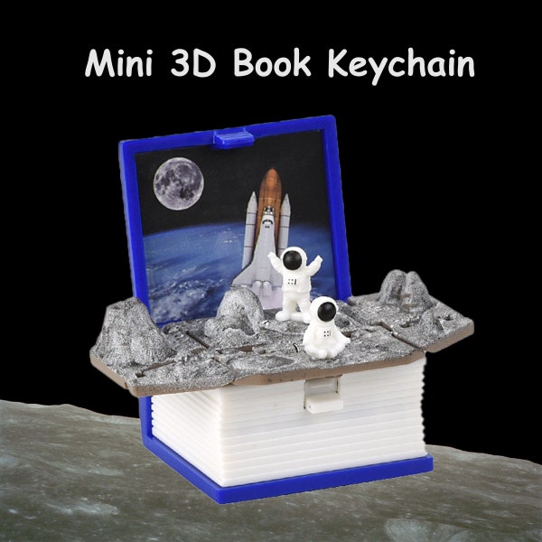 Book Keychain - Etsy