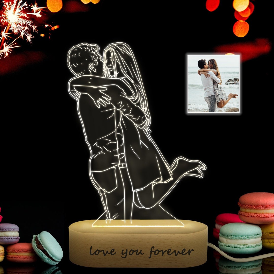 Custom 3D Photo Lamp,personalized Photo Lamp,custom Photo Led,custom ...