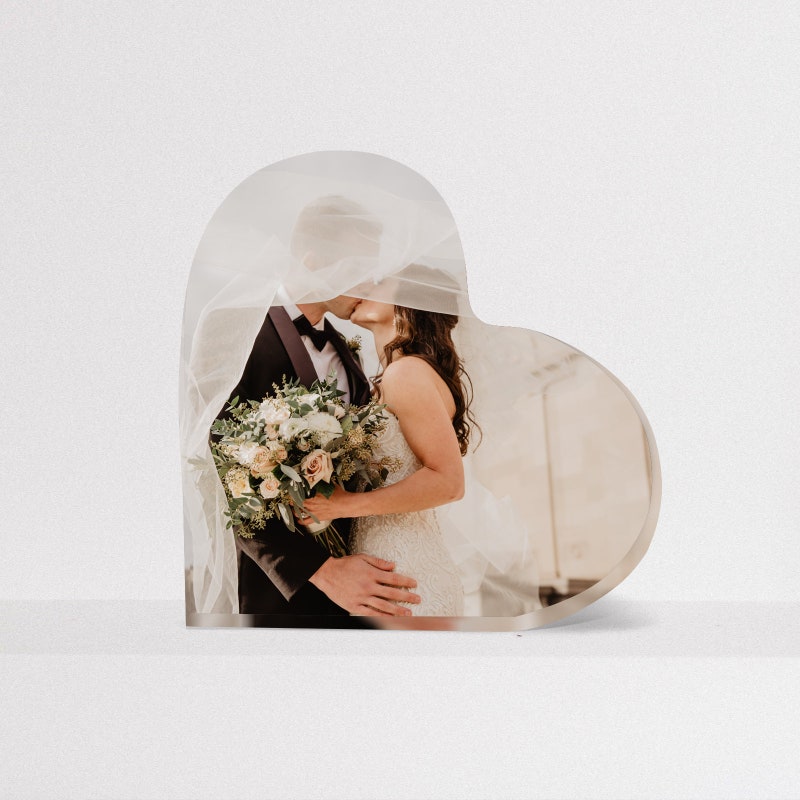 Anniversary Heart Block Plaque - Etsy