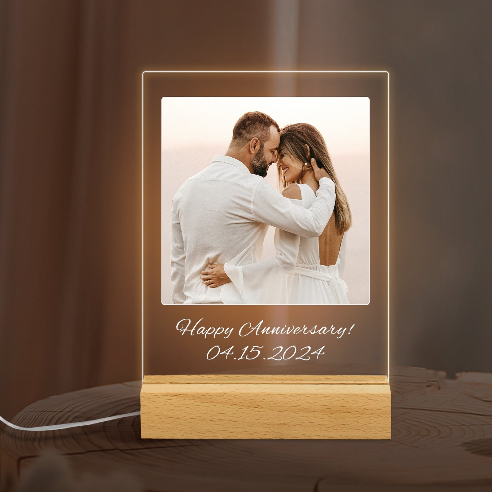Personalized Photo Plaque With Stand, Personalized Photo Acrylic Plaque ...