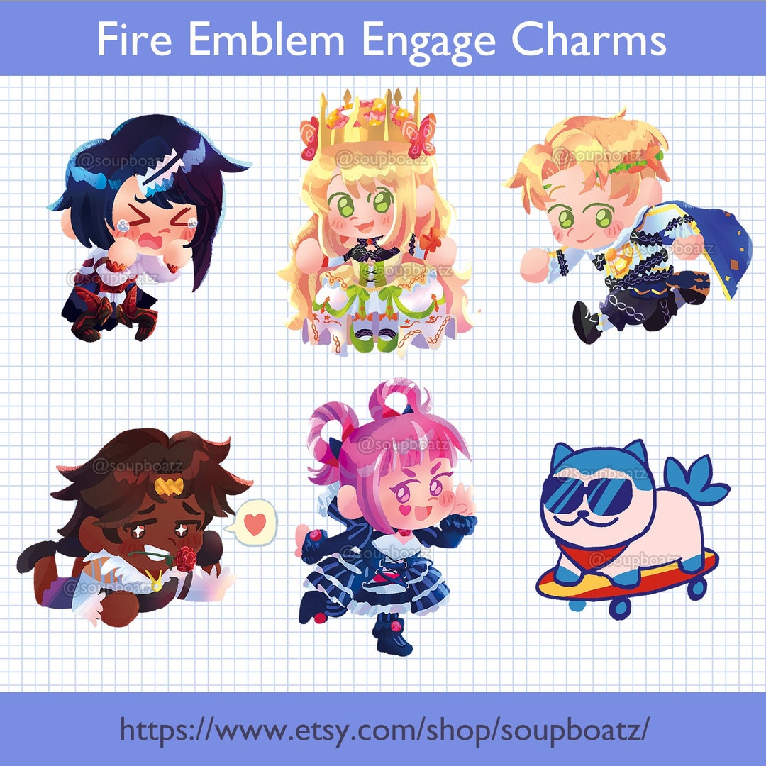 Fire Emblem Engage Acrylic Charms - LAST CHANCE! - Etsy