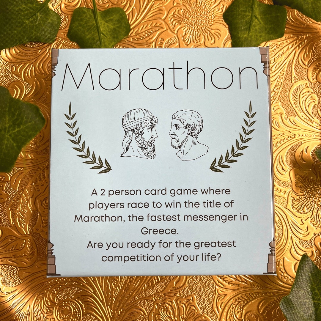 Marathon Card Game | 2 Player Boardgame | Indie Game Developer - Made ...