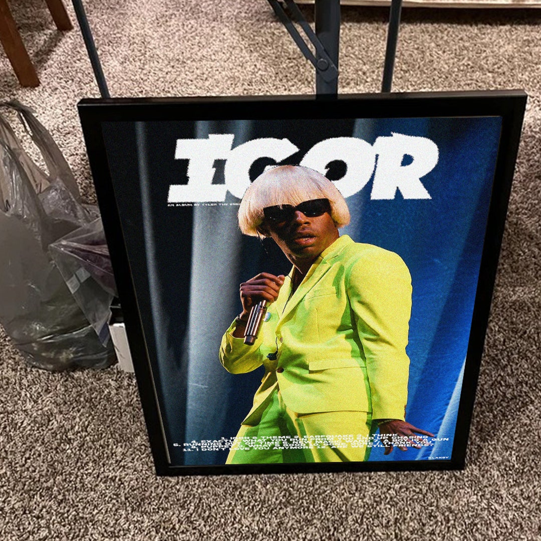 Tyler the Creator IGOR Tracklist Poster - Etsy