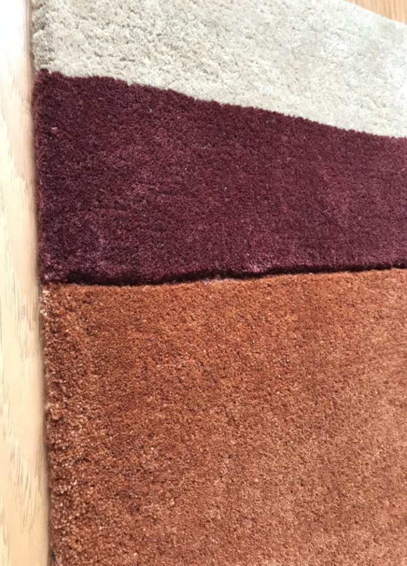 Circular Hand Tufted Multi Colour Full Rug Best for Your Living Kitchen ...