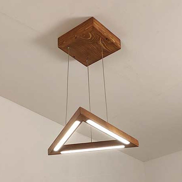 Ceiling Lamp Triangle - Etsy