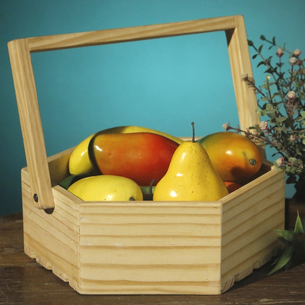 Wooden Storage Crate - Etsy