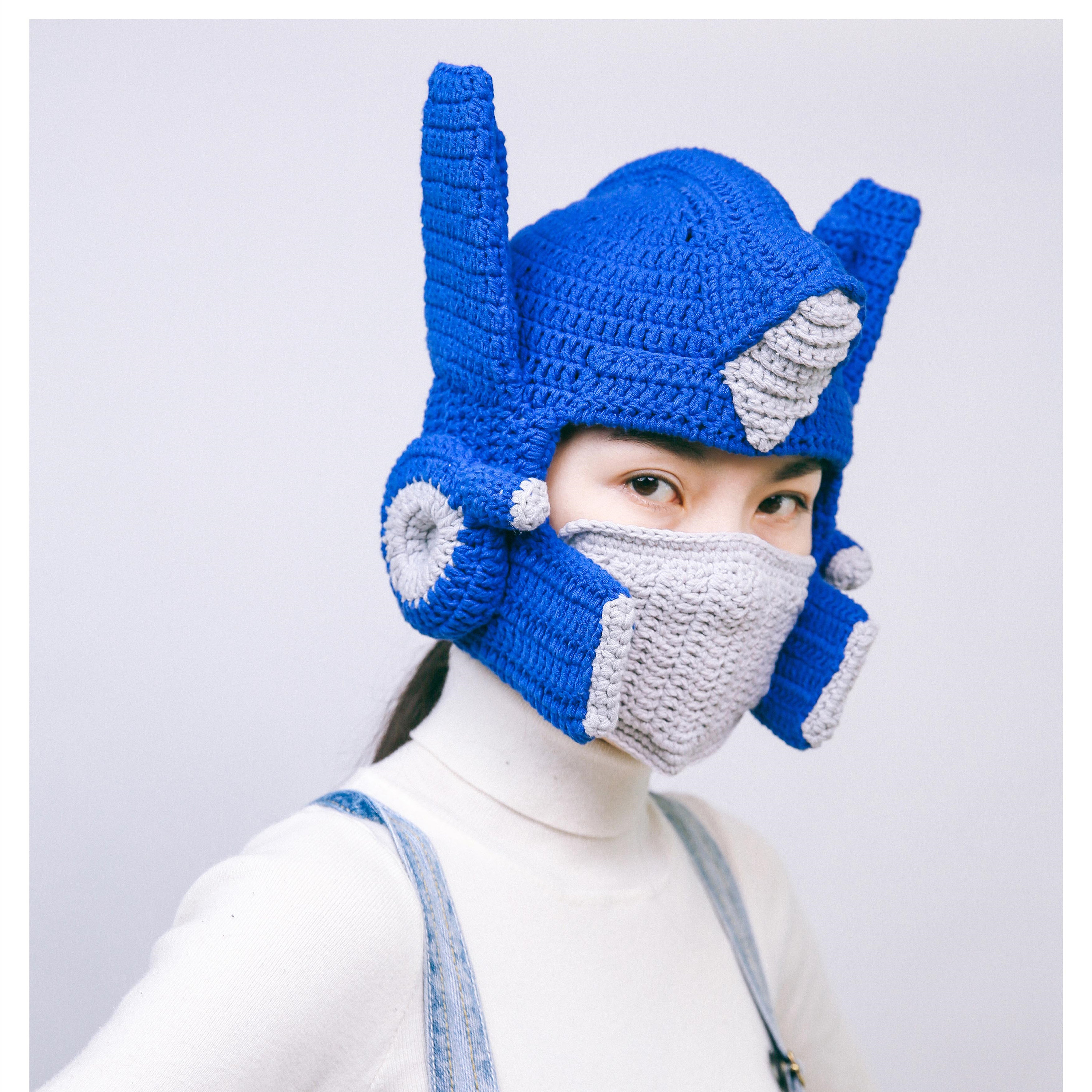 Optimus Prime Crochet Hat Pattern