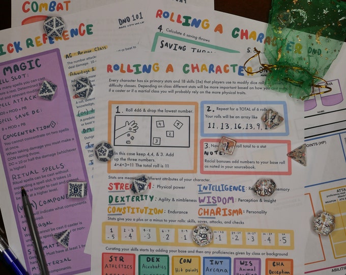 DND 101 Dungeons and Dragons Beginner Kit Player Starter Kit First ...