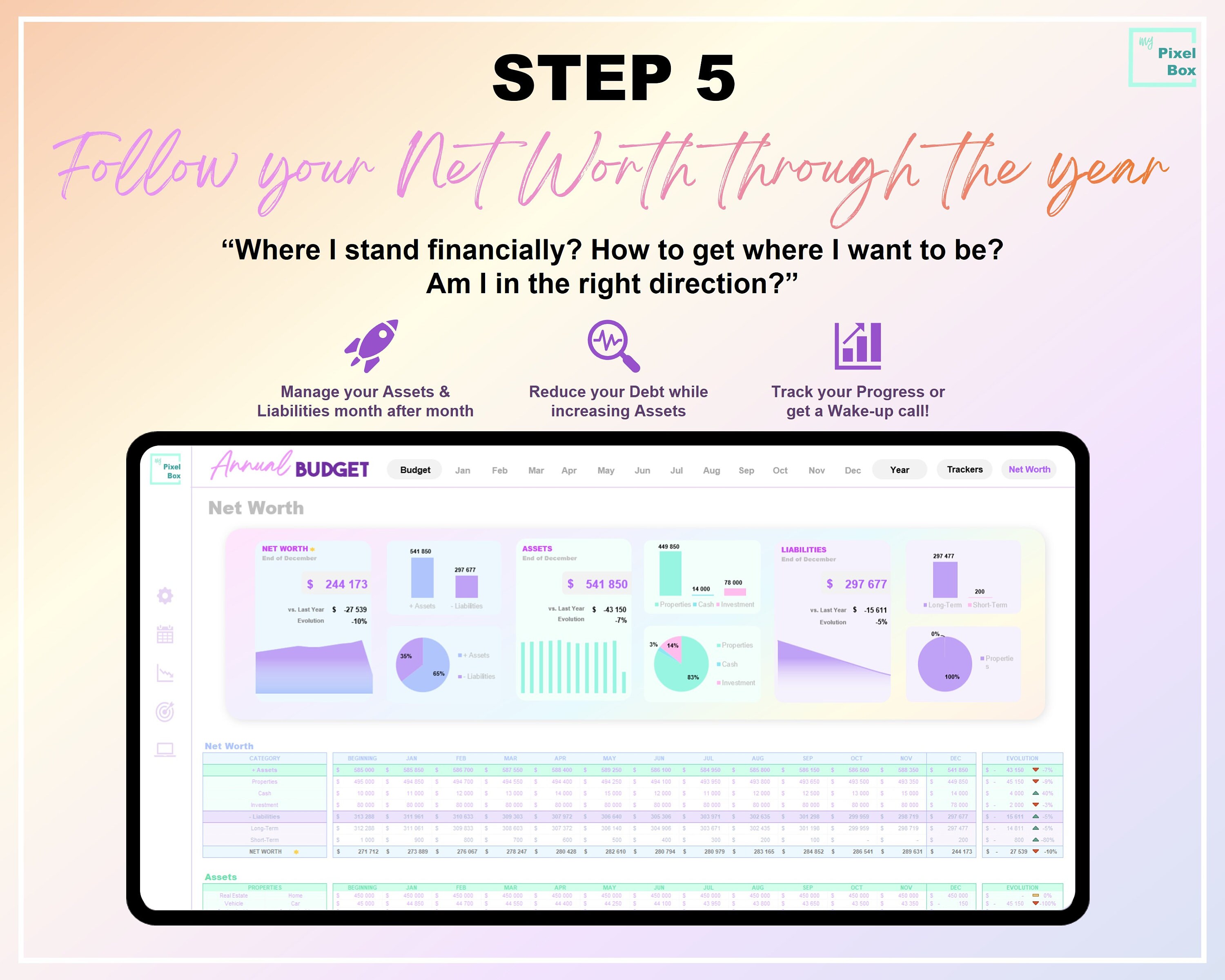 Smart Budget Planner Yearly and Monthly Budget Excel & - Etsy