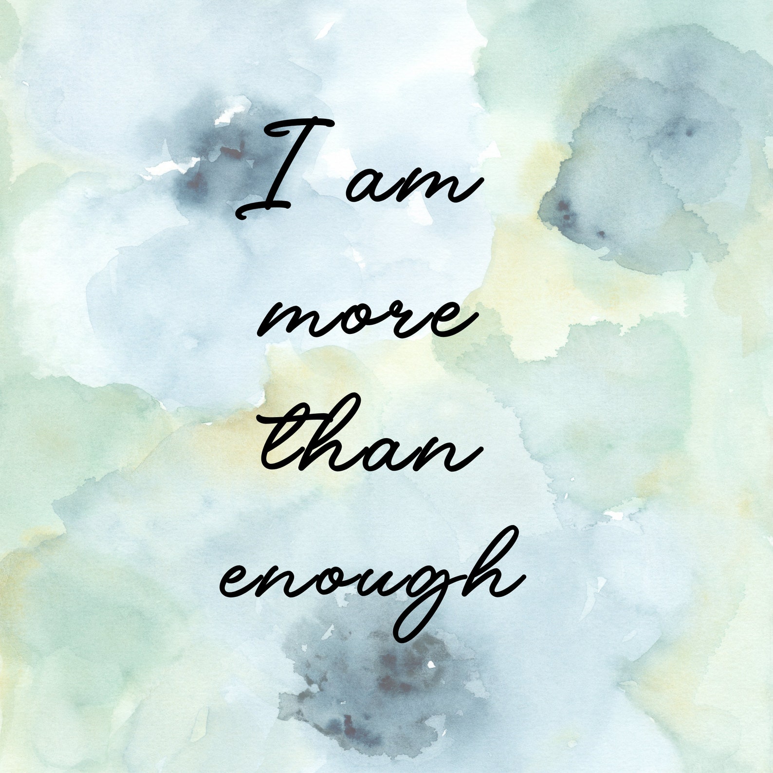 Positive Affirmation Cards - Printable Mantras - Encouragement Cards ...