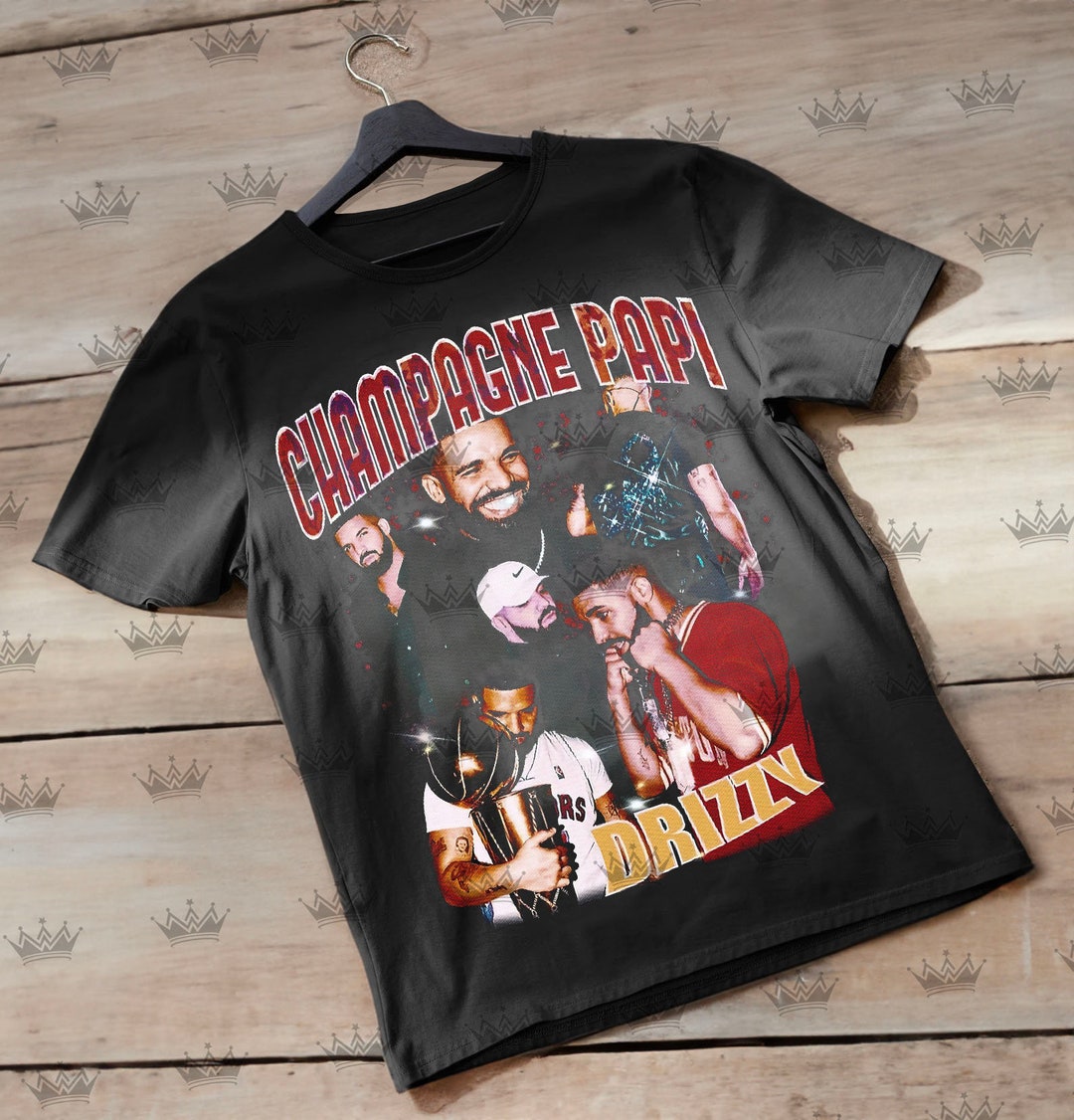 Limited Drake Champagne Papi Drizzy T-shirt, Gift for Woman and Man ...