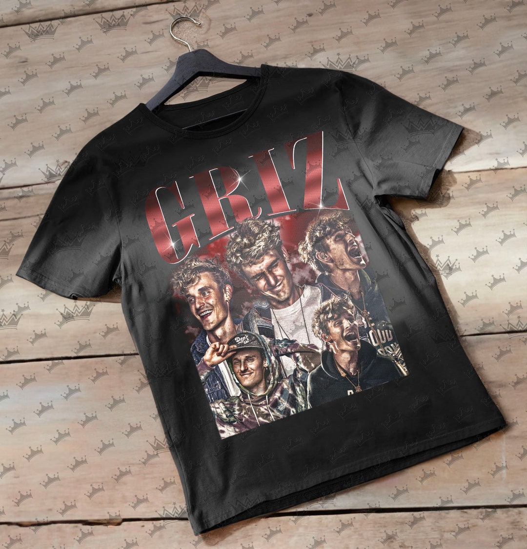 Griz Vintage T-shirt, Homage Retro 90s Graphic, Ideal Gift for EDM and ...