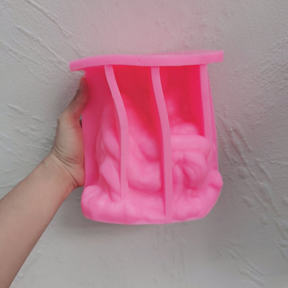 Bust Silicone Molds Greek Art Man Sculpture Wax Tool Tabletop Ornament ...