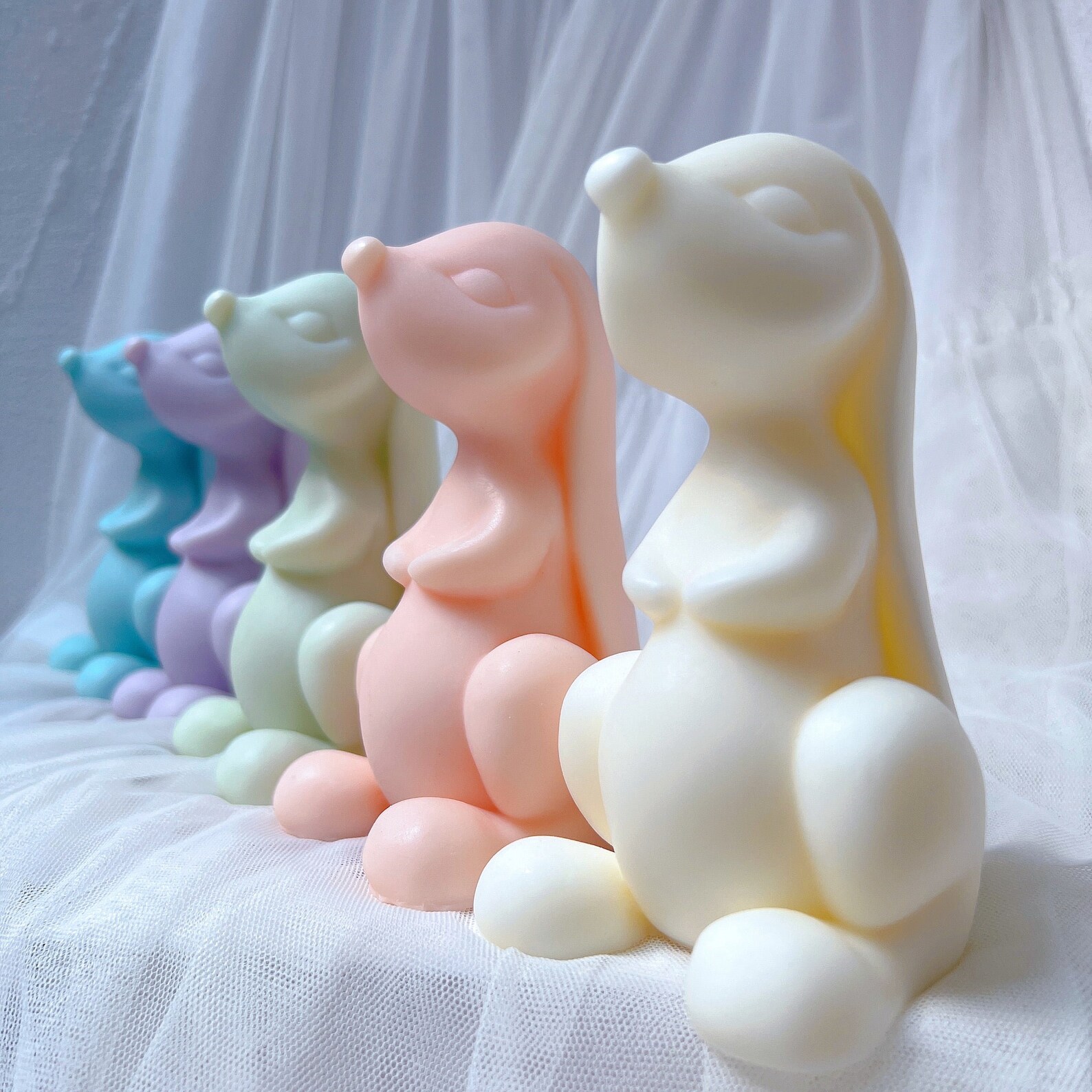 Animated Rat Sculpture Cake Decoration DIY Handmade Animal Mice Candle ...