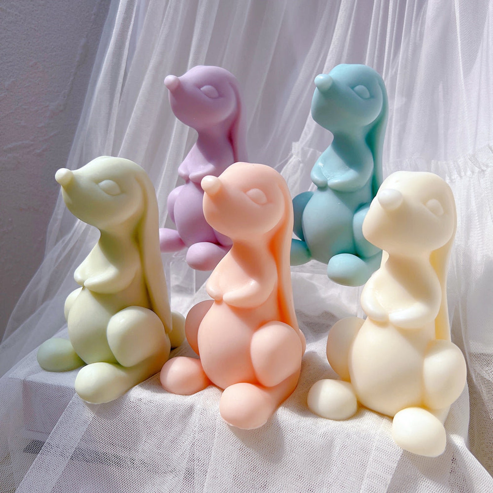 Animated Rat Sculpture Cake Decoration DIY Handmade Animal Mice Candle ...