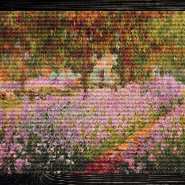 Monet Cross Stitch - Etsy
