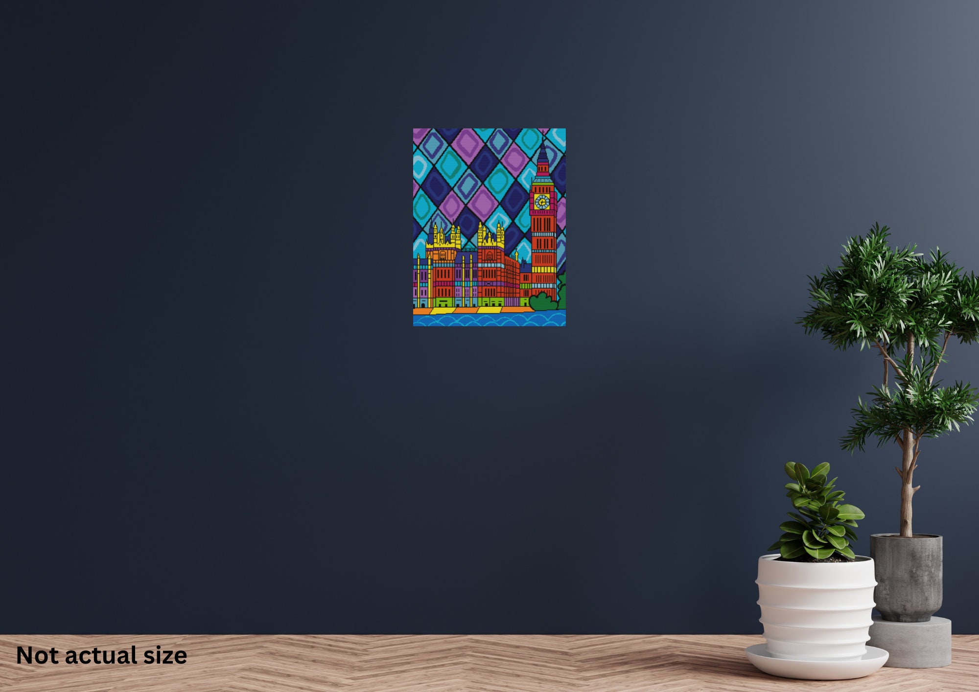 Big Ben Cross Stitch Pattern, PDF Pattern, Colourful City Digital Cross ...