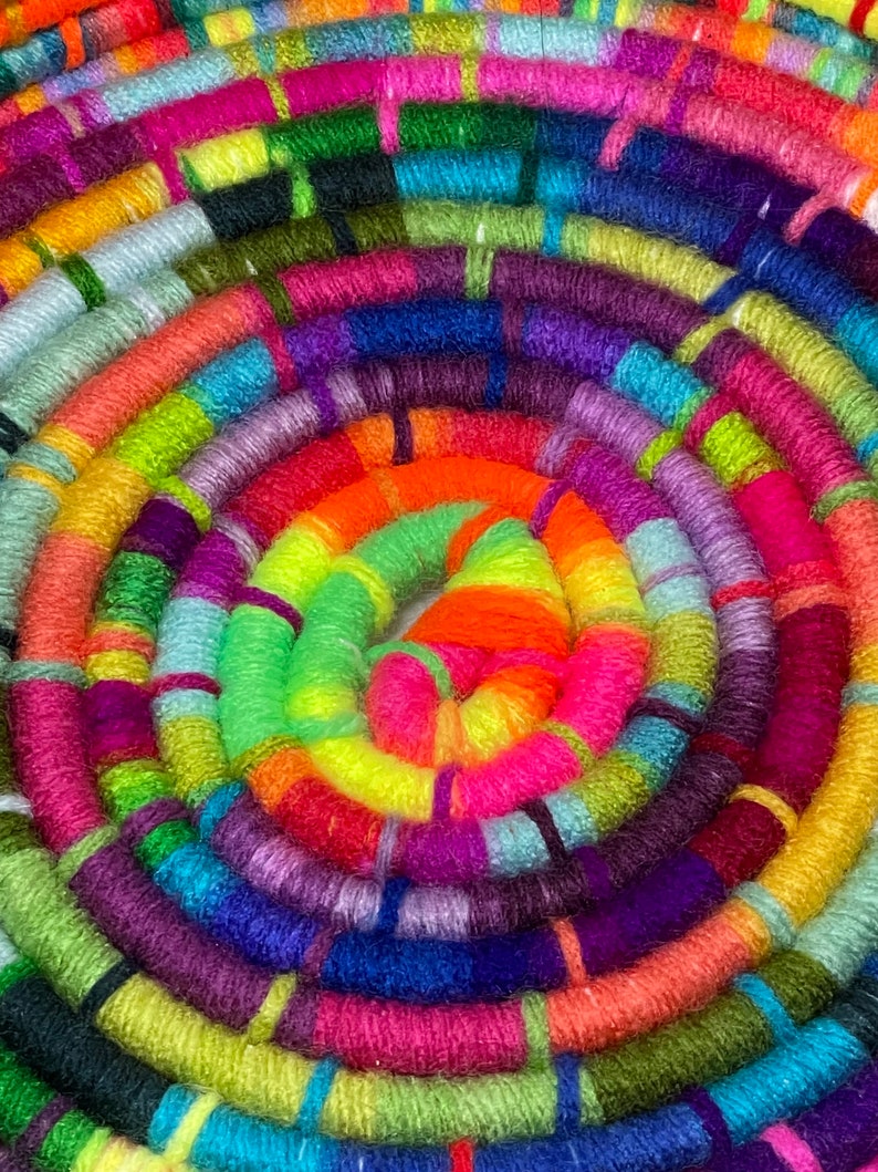 Rope Basket Bohemian Style Handmade Home Decor Boho Home Deco ...