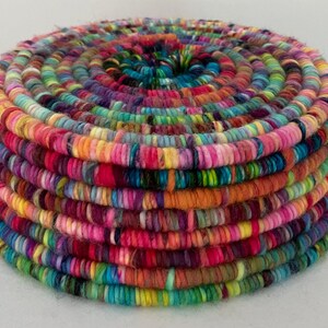 Woven Basket Handmade | Coffee Table Decor | Boho Decor | Rope Basket ...