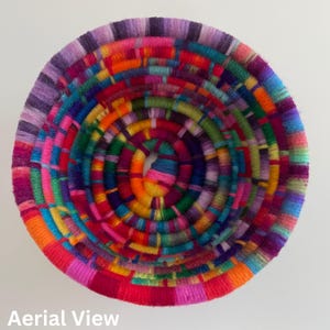 Small Eclectic Basket | Small Basket | Funky Basket | Very Small Basket ...