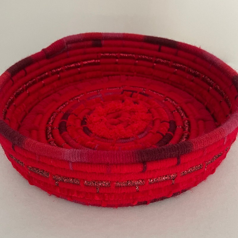 Red Basket - Etsy