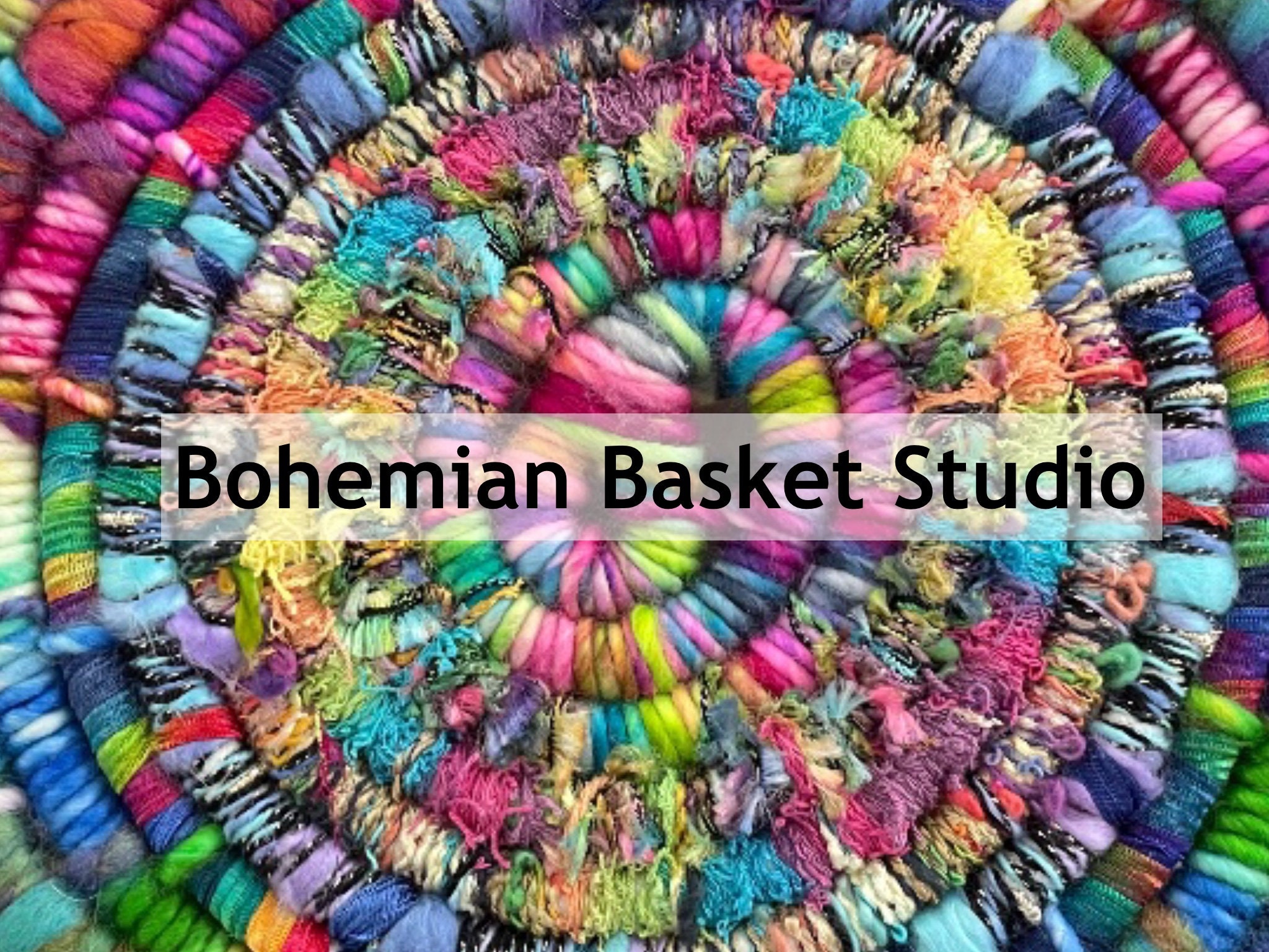 Small Rope Basket Rainbow Basket Small Tray Basket Rope Basket Rainbow ...