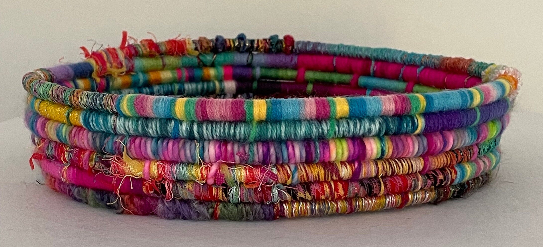 Wild Bohemian Rope Basket Unique Rope Basket Bowl Unique Gift Idea ...