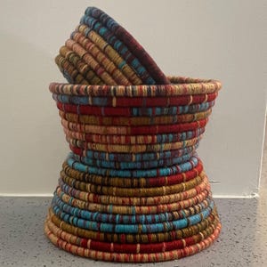Woven Basket Set | Small Gift Baskets | Small Basket Set | Small Woven ...