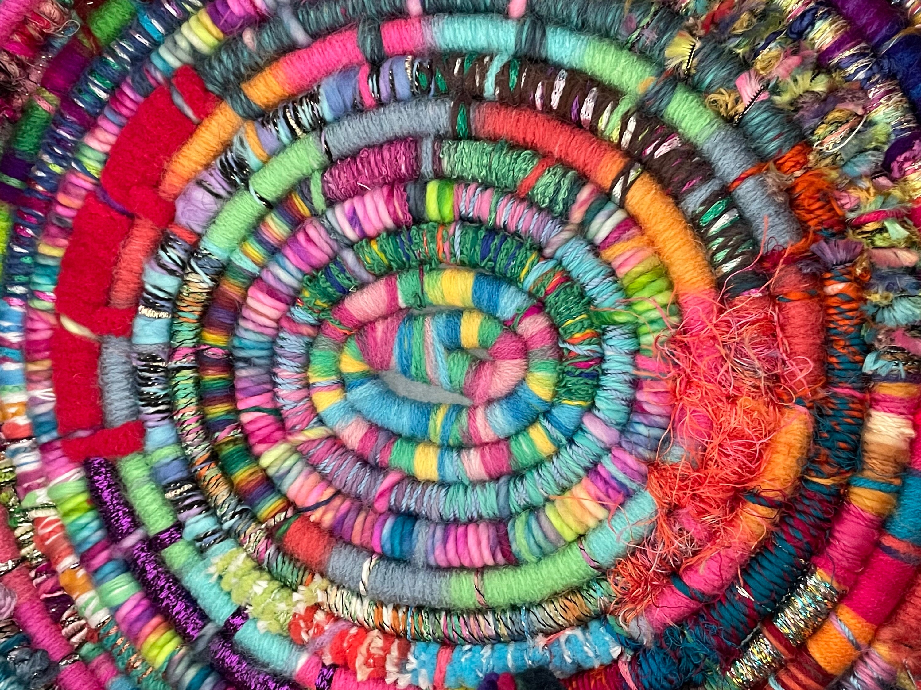 Wild Bohemian Rope Basket Unique Rope Basket Bowl Unique Gift Idea ...