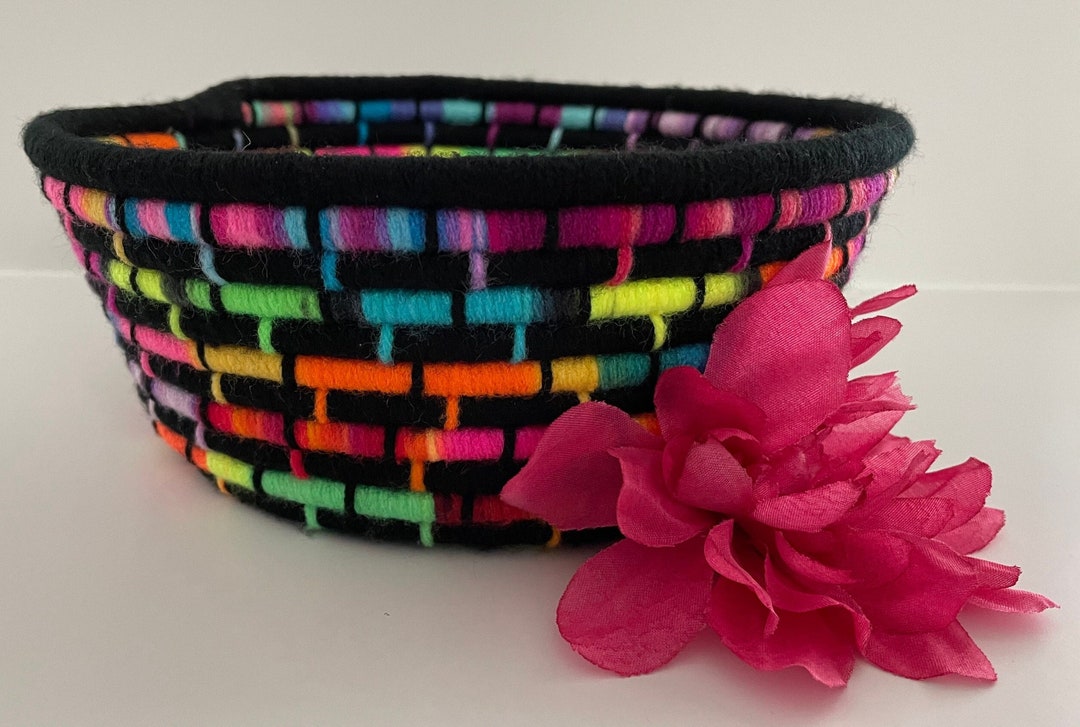 Blacklight Reactive Decor | Decorative Basket | UV Reactive Decor ...
