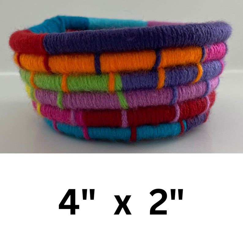 Small Colorful Baskets | Small Basket | Tiny Basket | Mini Basket ...