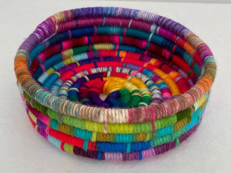 Decorative Boho Basket Bohemian Deco Basket Housewarming Gift Rope ...
