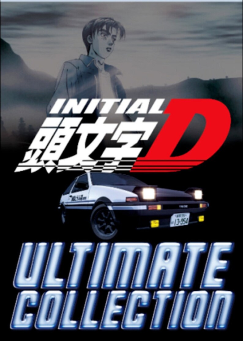 New Set Dvd Anime Initial D Ultimate Collection English Dubbed & All ...