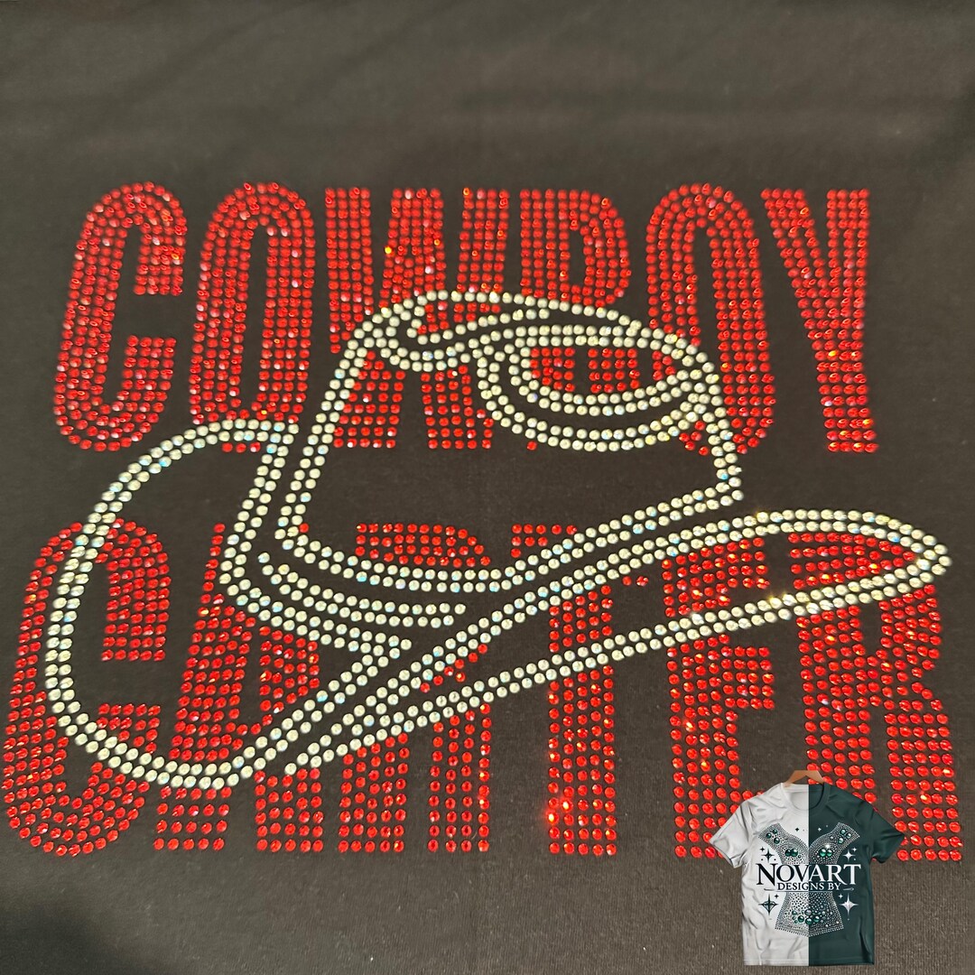 Cowboy Carter Inspired - Black Rhinestone Bling T-shirt | Adult Unisex ...