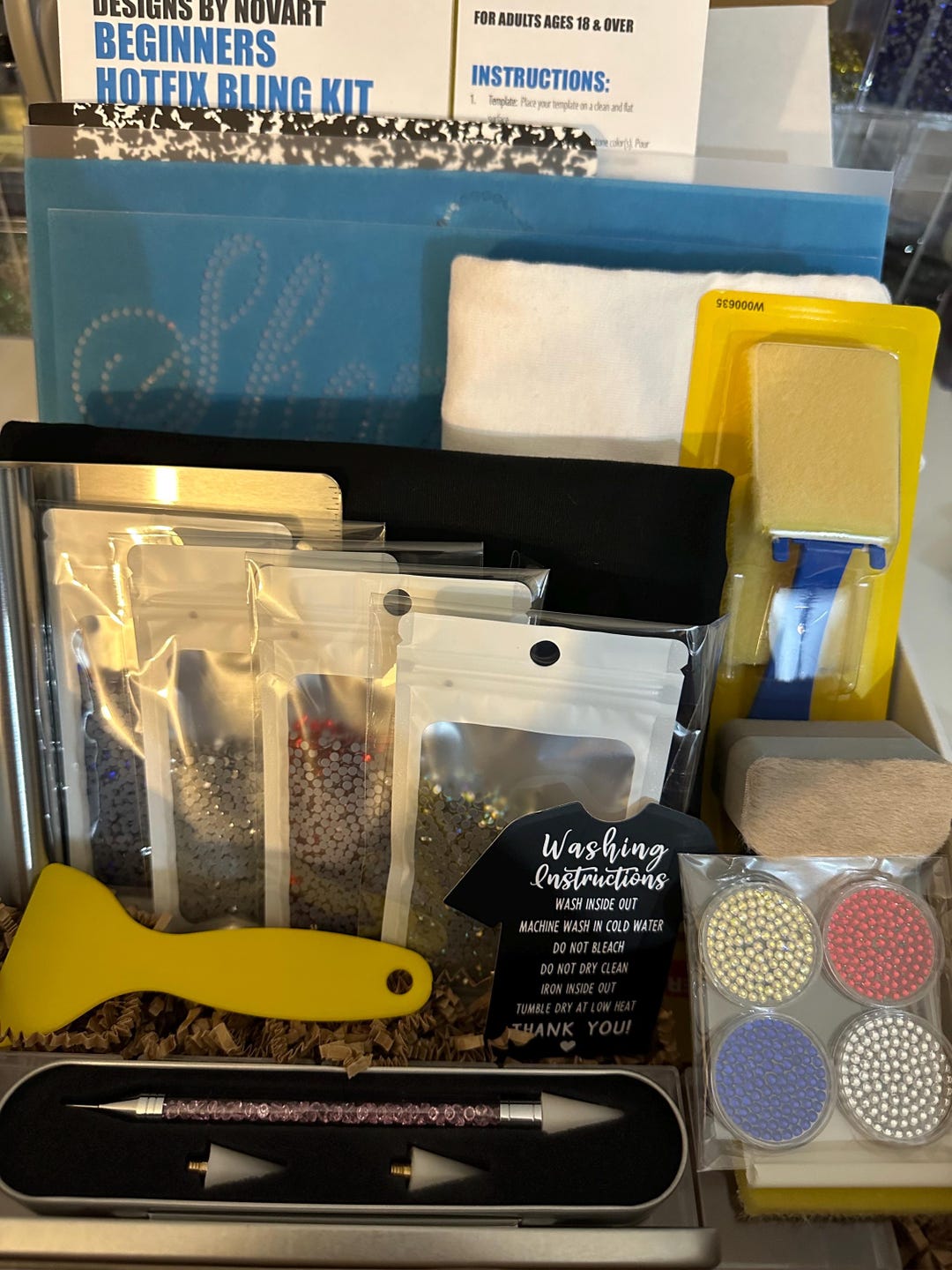 Beginner’s Rhinestone Bling Kit - Etsy