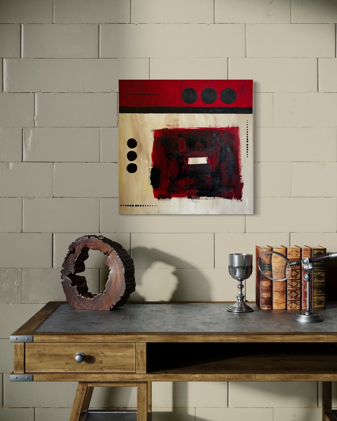 Original Abstract Painting "dear Agony 2" Abstract Wall Art - Etsy