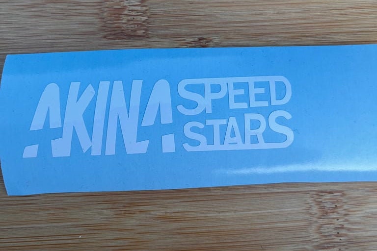 Akina Speed Stars Decal S, M and L Sizes - Etsy