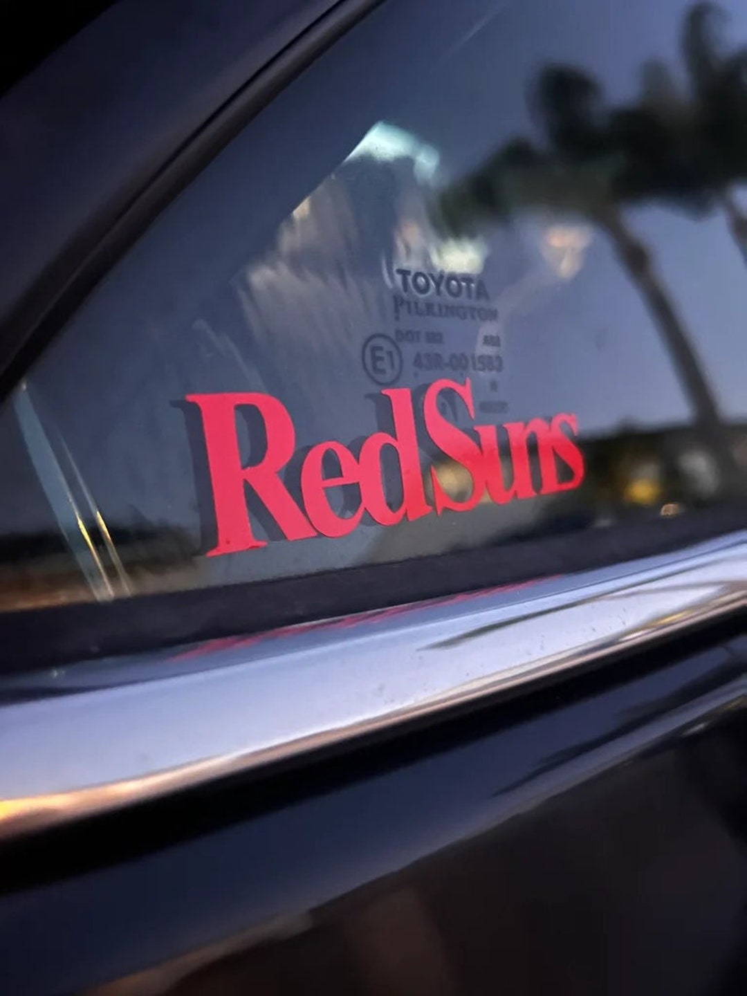 Akagi Red Suns Decal S M and L Sizes - Etsy