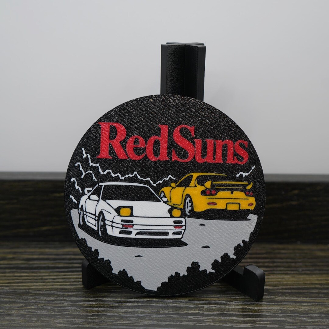 Initial D Team's Coaster! [ Red Suns, Speed Stars, Night Kids, Tofu ...