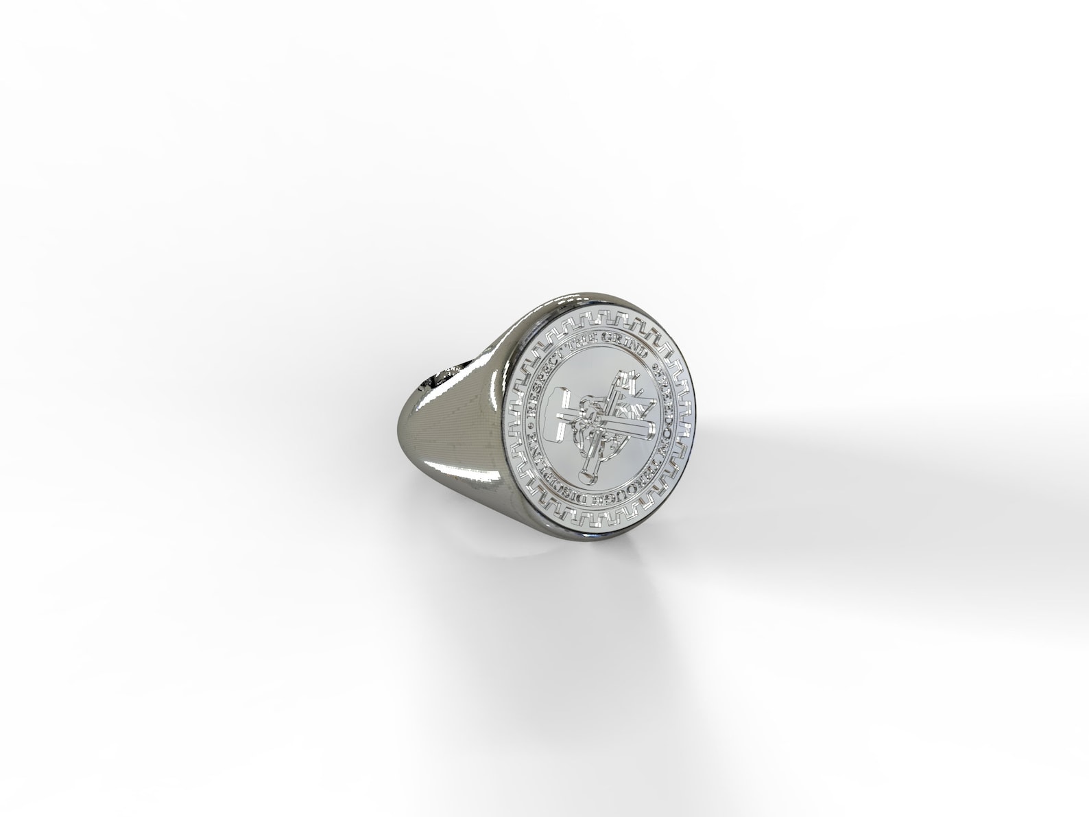 Signet Ring| Respect the Grind | 14k Gold | White Gold |yellow Gold|925 ...