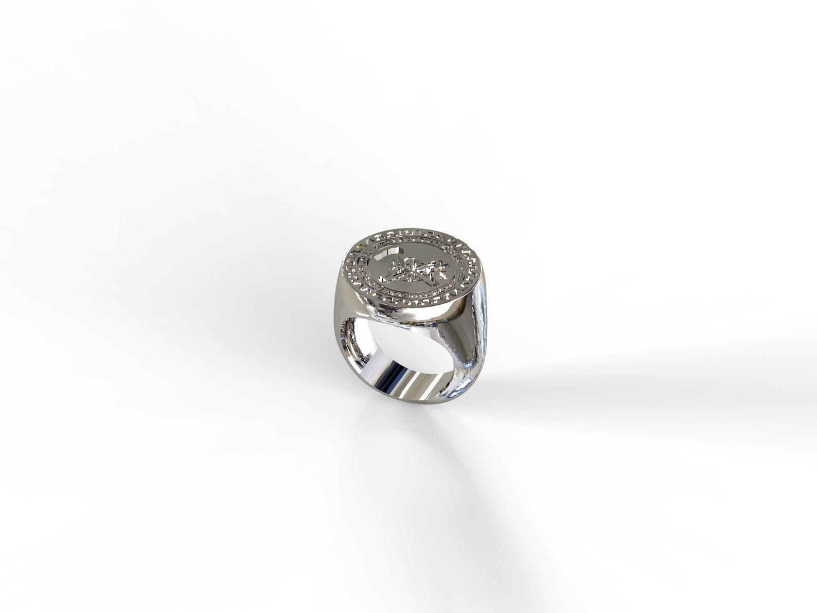 Signet Ring| Respect the Grind | 14k Gold | White Gold |yellow Gold|925 ...