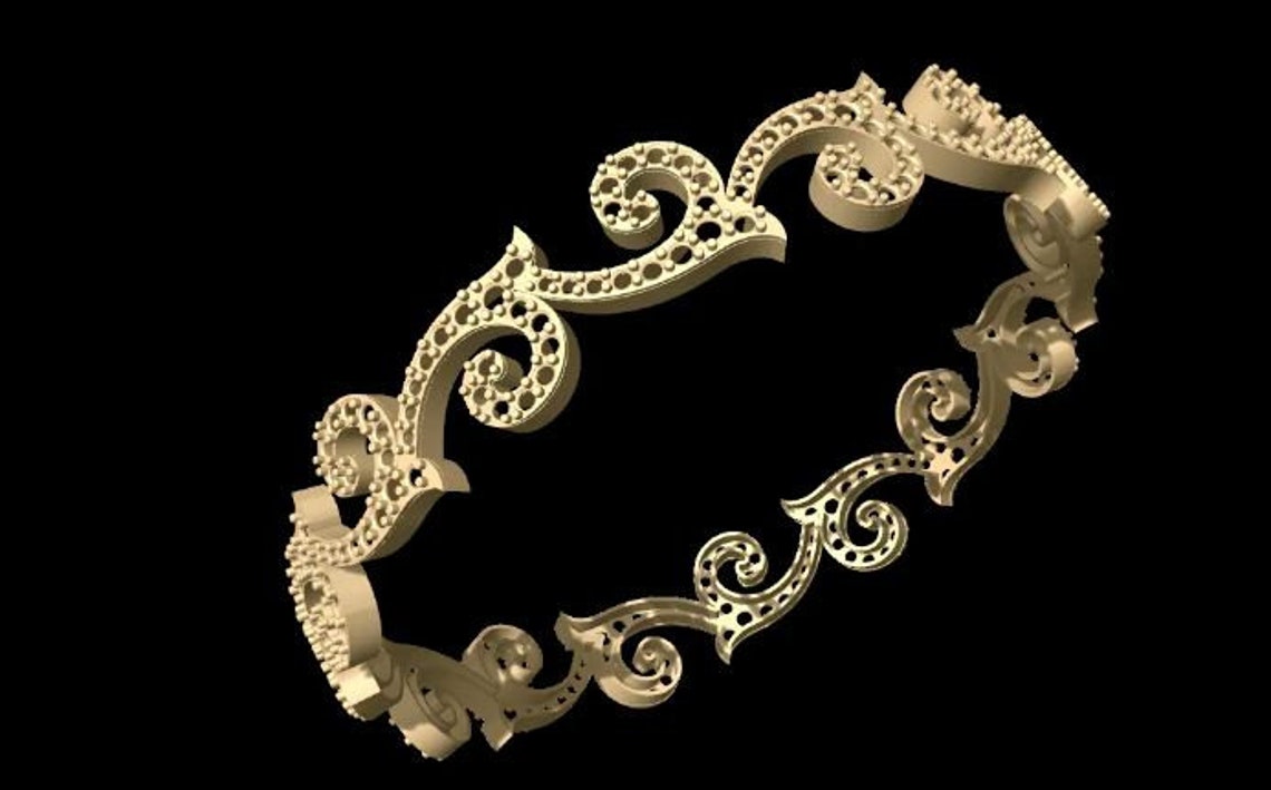 Customizable Bracelet, Bangle | CAD Design | 3d Print File | Jewelry ...