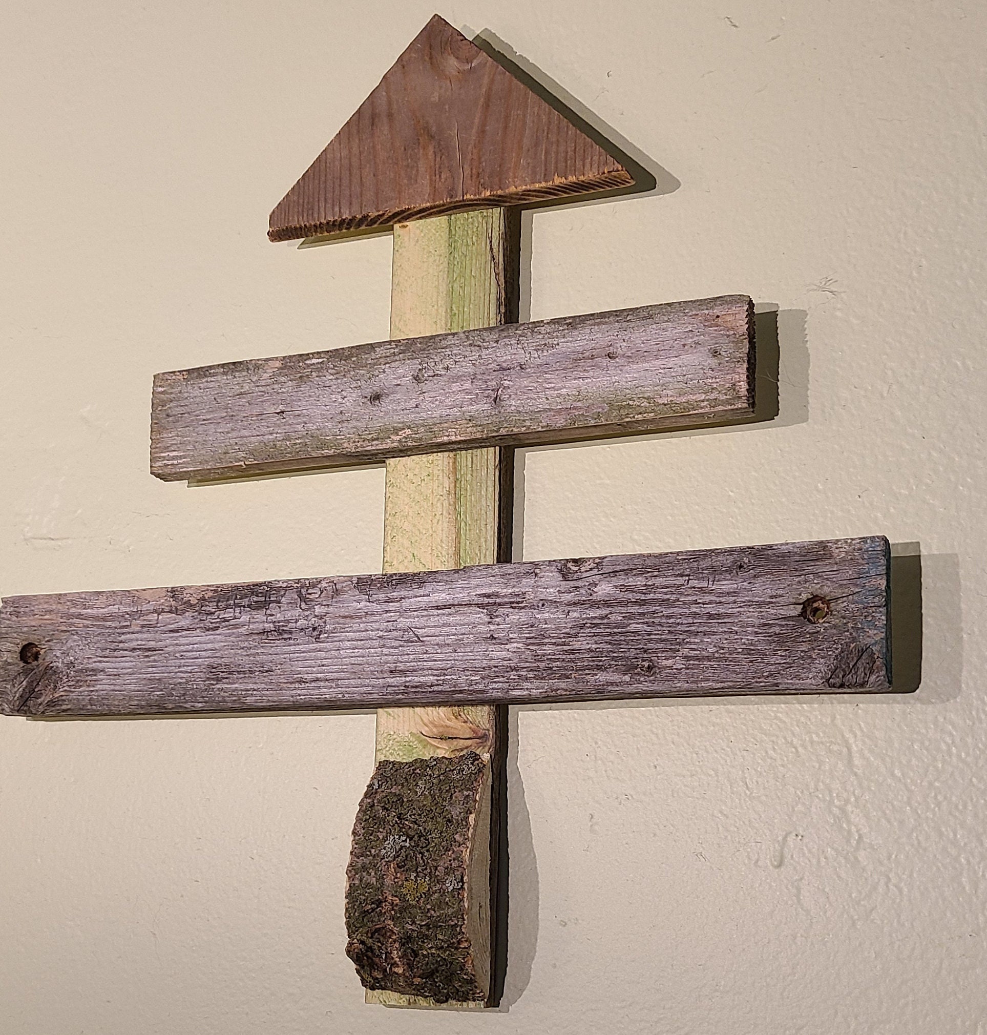 Hanging Slat Tree Tree Wall Decor Wooden Christmas Tree - Etsy