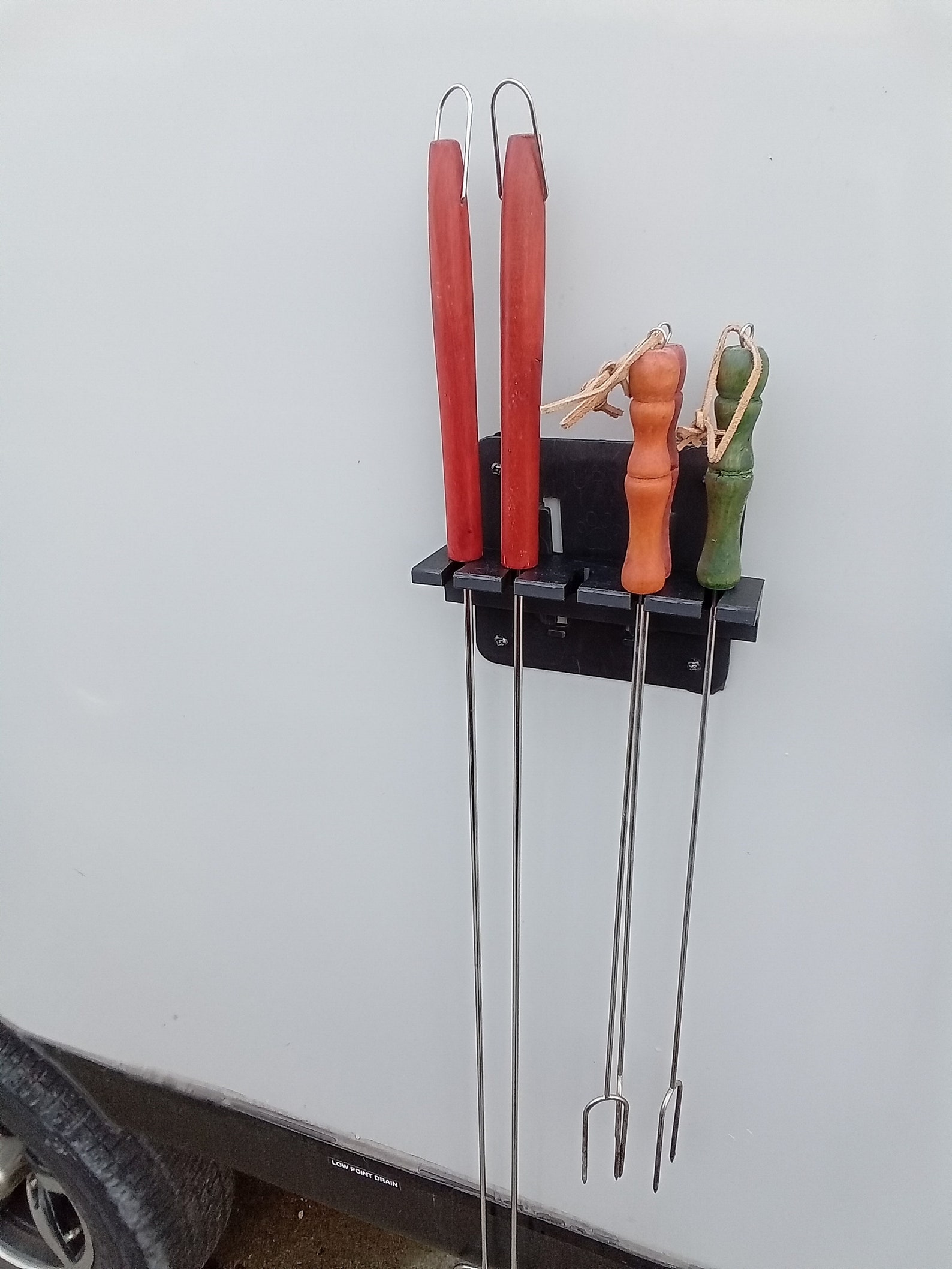 Roasting Stick Holder for Camper Outside PAW Style Tv Mount. - Etsy