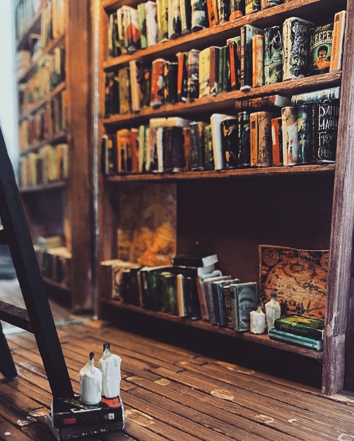 Book Nook Shelf ,miniature Book , Book Shelf, Diorama, - Etsy
