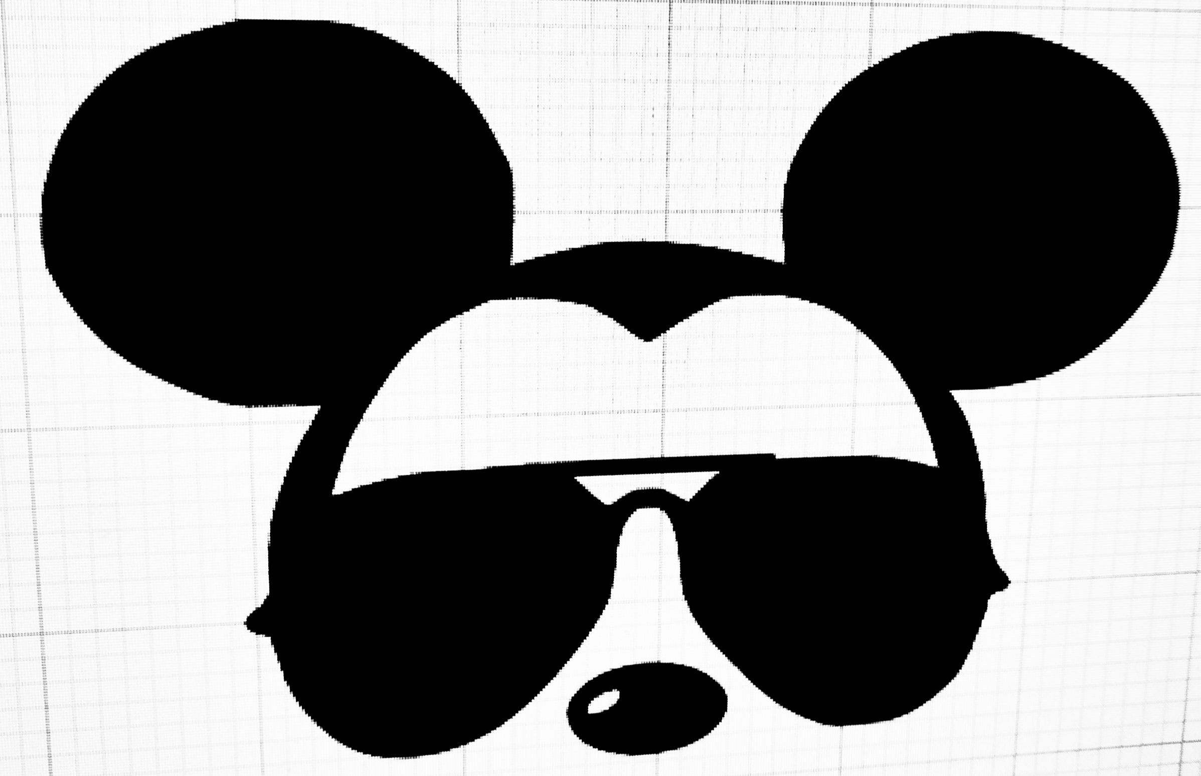 Mickey and Minnie Mouse Car Decal - Etsy